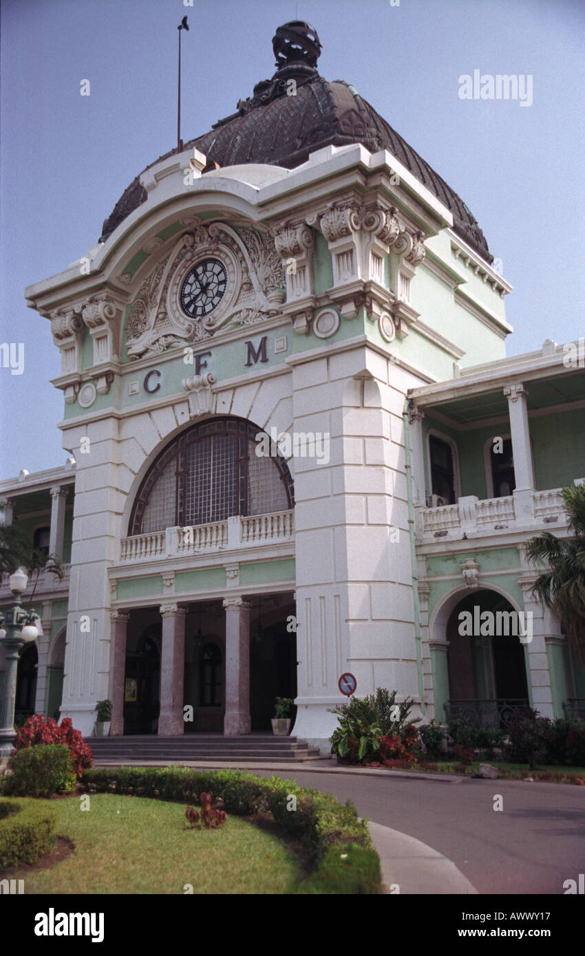 Southern Africa Mozambique Maputo city train station Stock Photo - Alamy