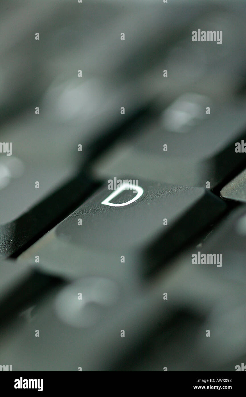 Computer keyboard keys blurred close up hi-res stock photography and ...