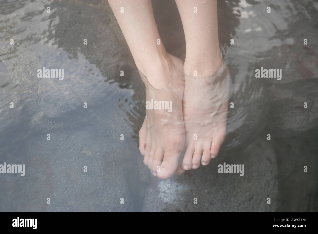 Springs on feet hi-res stock photography and images - Alamy