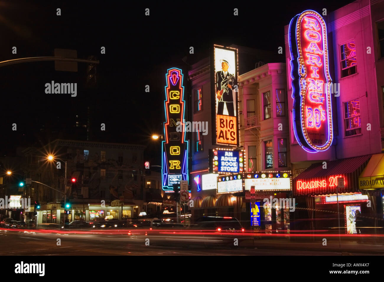 Broadway Street At Night