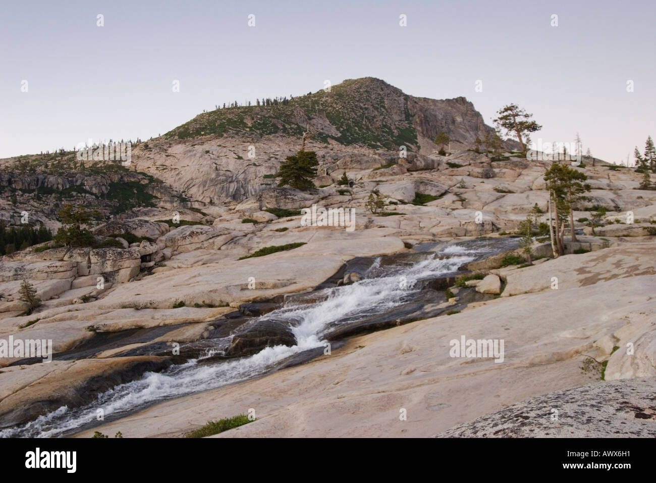 Drainage below Twin Lake in the Desolation Wilderness Area Eldorado ...