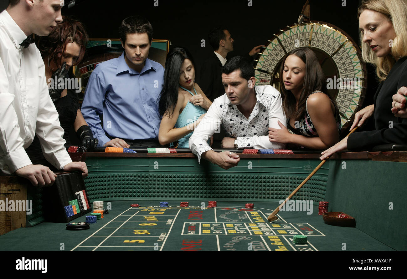 Craps table rake hi-res stock photography and images - Alamy