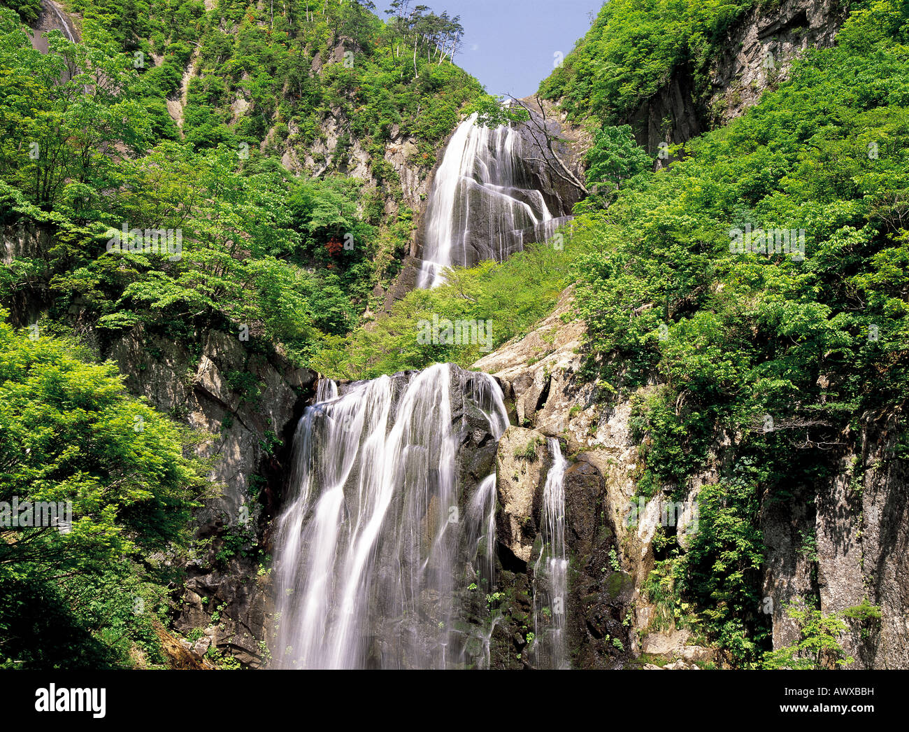 Waterfall Akita prefecture Tohoku Japan Stock Photo - Alamy