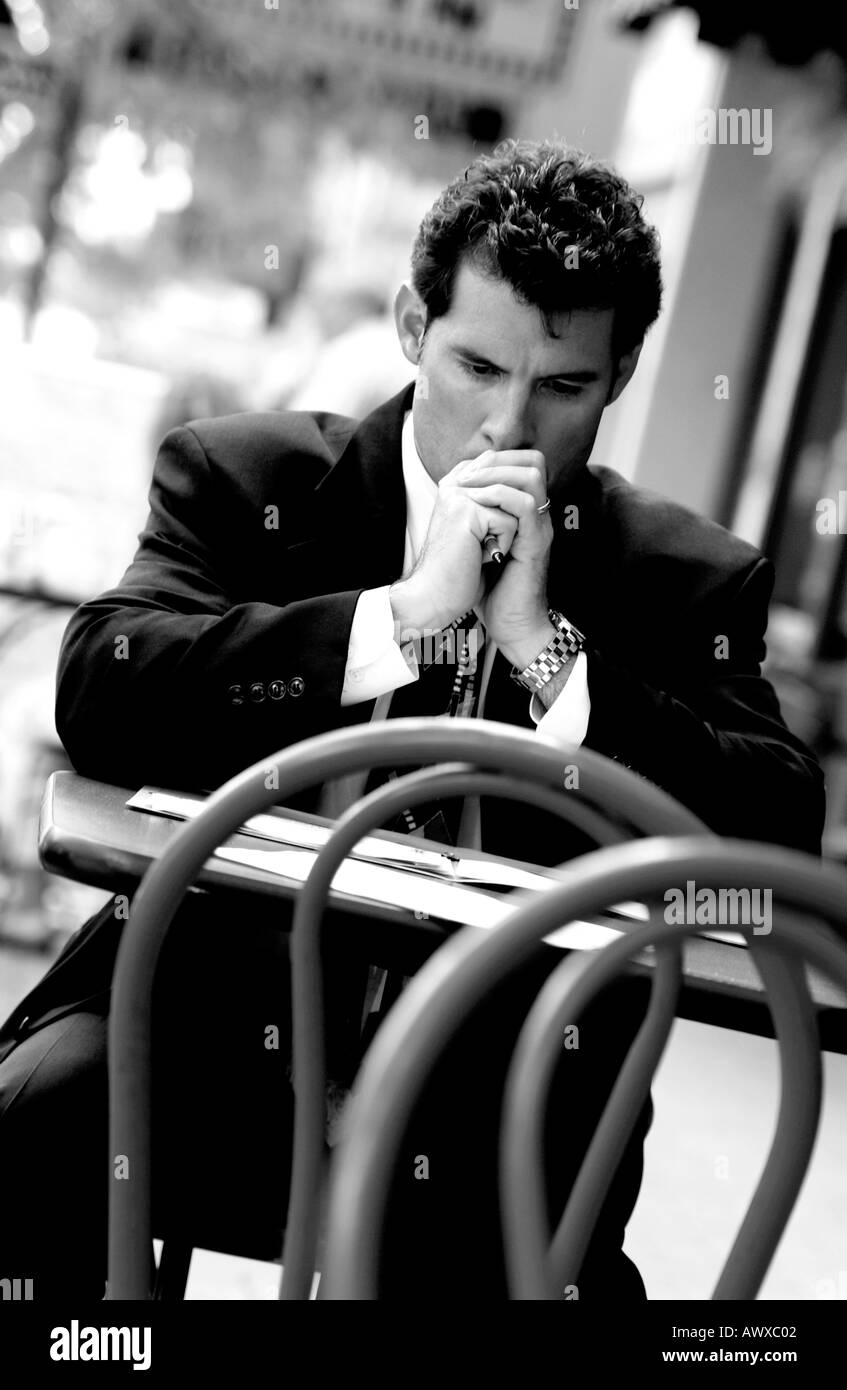 Working lunch lunch break Black and White Stock Photos & Images - Alamy