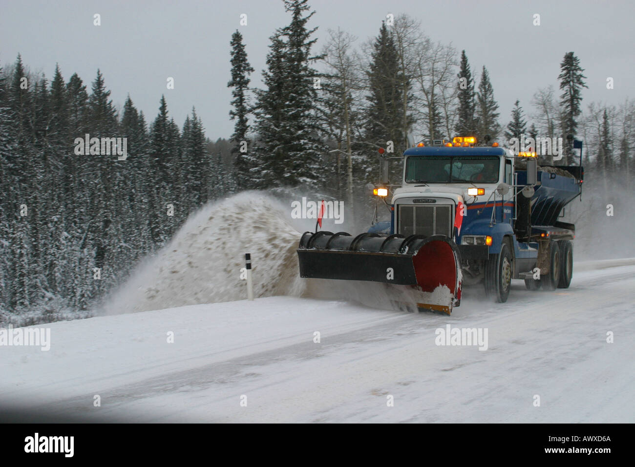 Clearing the roads Stock Photo - Alamy