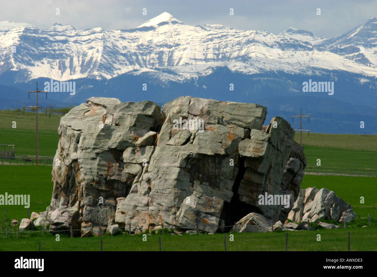 Big Rock, Alberta Canada, near Okotoks Stock Photo: 3108322 - Alamy