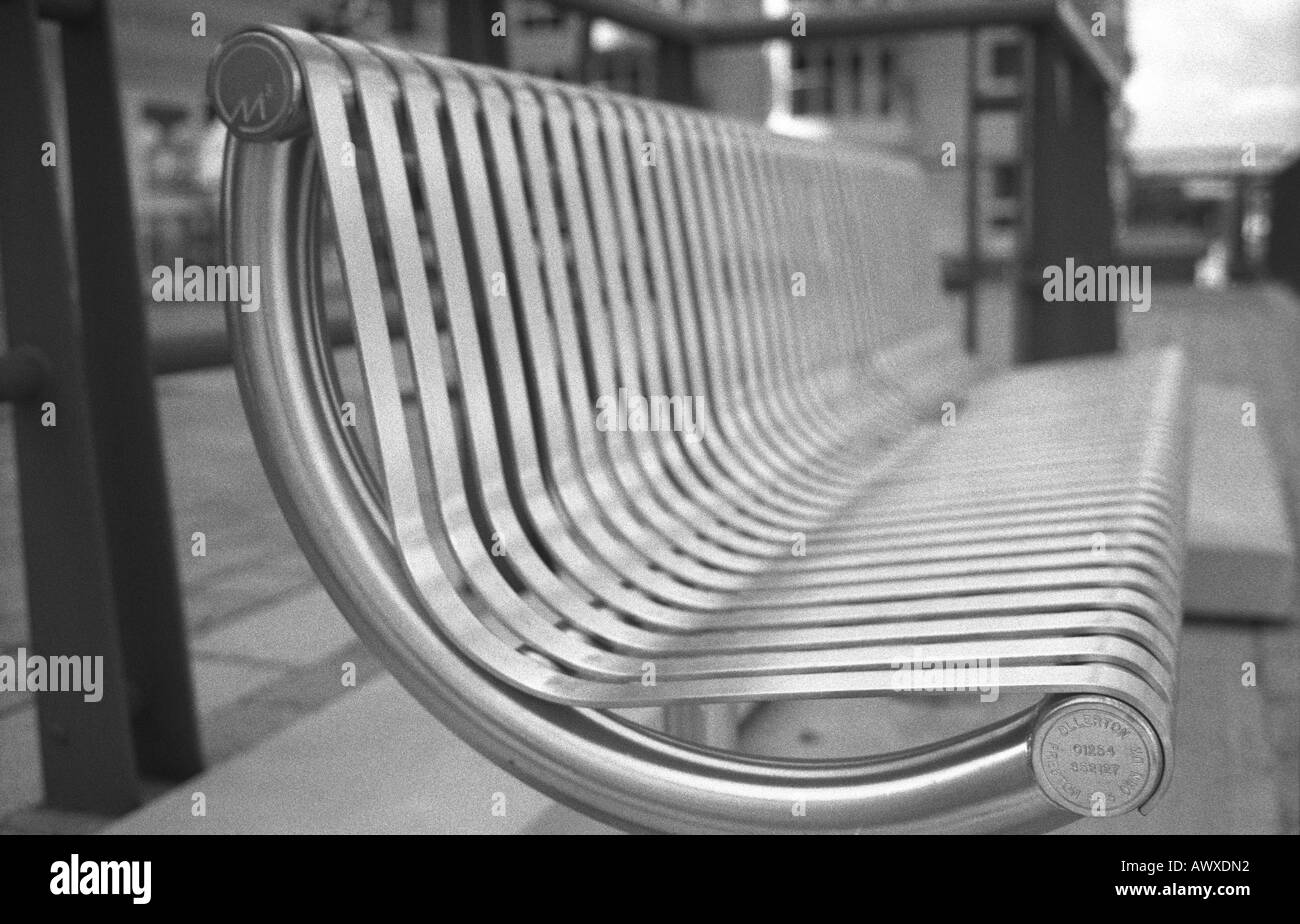 Bench, London, UK Stock Photo - Alamy