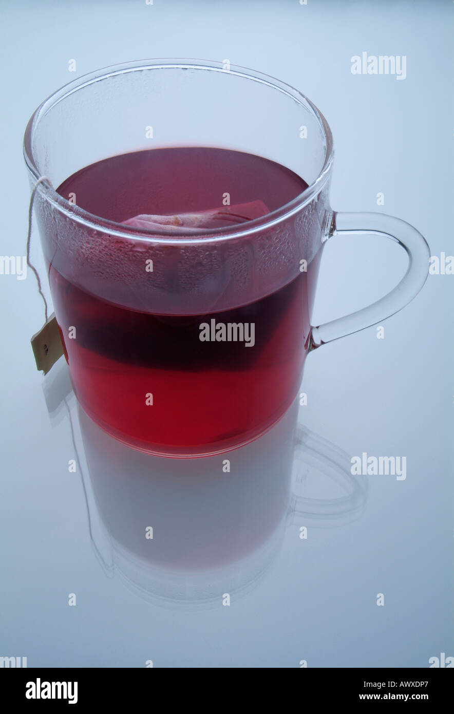 Cup of fruit tea Stock Photo - Alamy