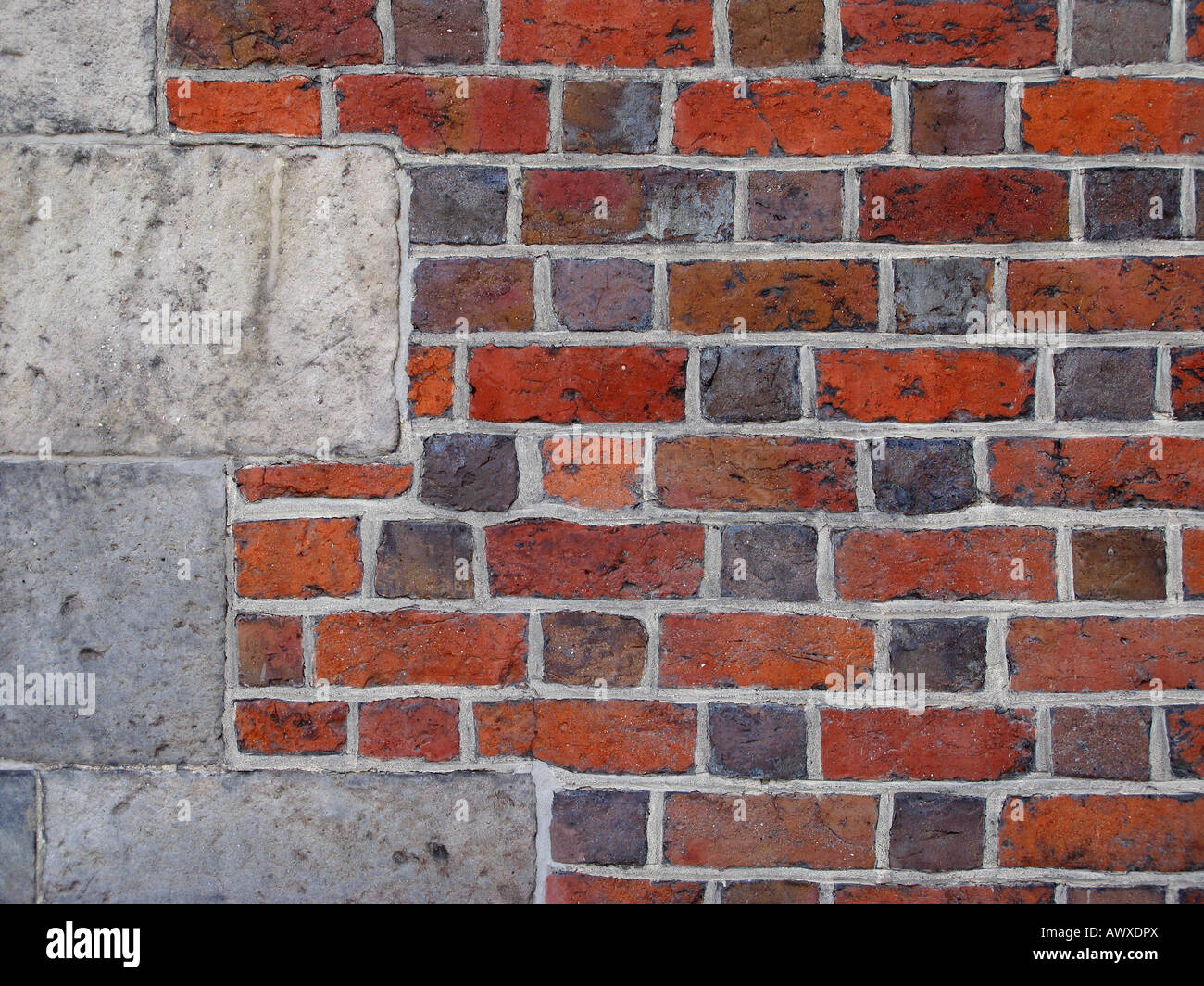 Gothic brick wall Stock Photo - Alamy