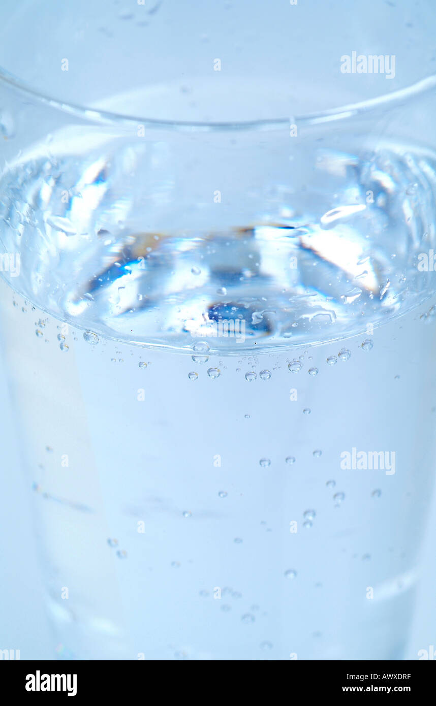 Glass with water Stock Photo - Alamy
