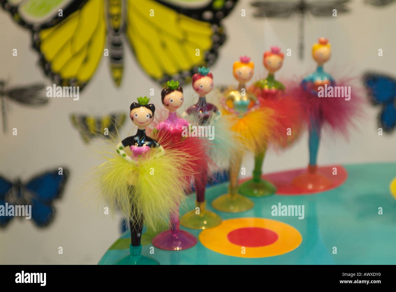 Shop window with dolls, London, UK Stock Photo - Alamy