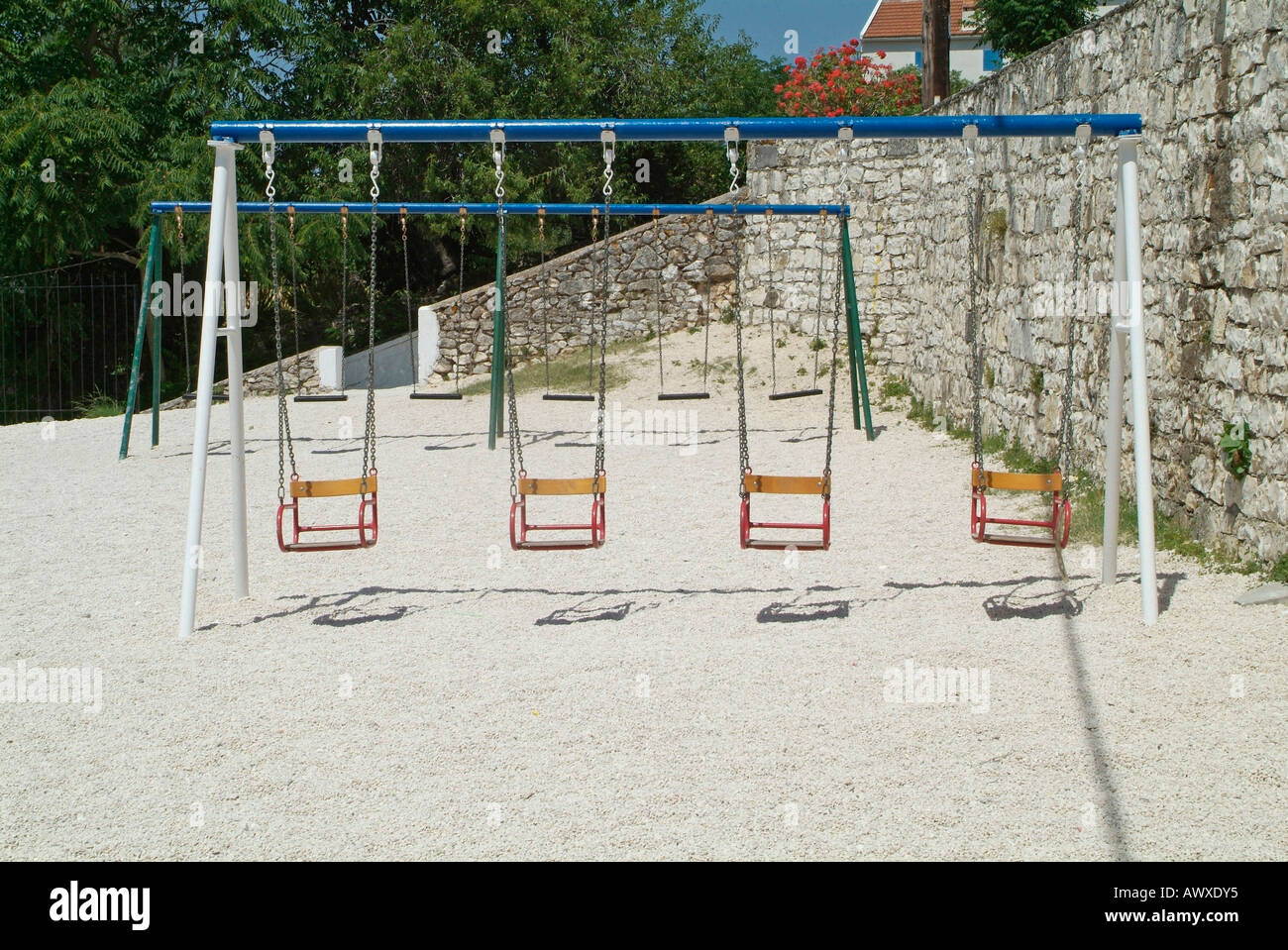 Four swings hi-res stock photography and images - Alamy