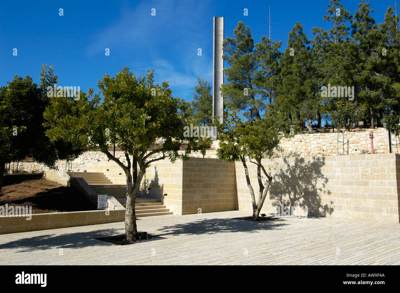 Avenue of the Righteous Among the Nations in at Yad Vashem, the World ...