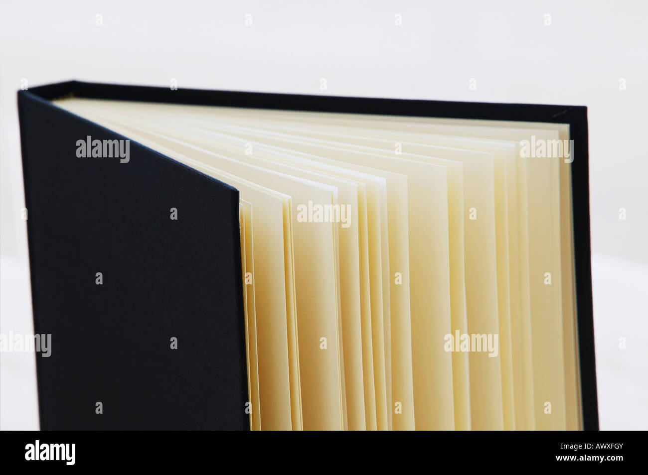 Open book, close up, studio shot Stock Photo - Alamy