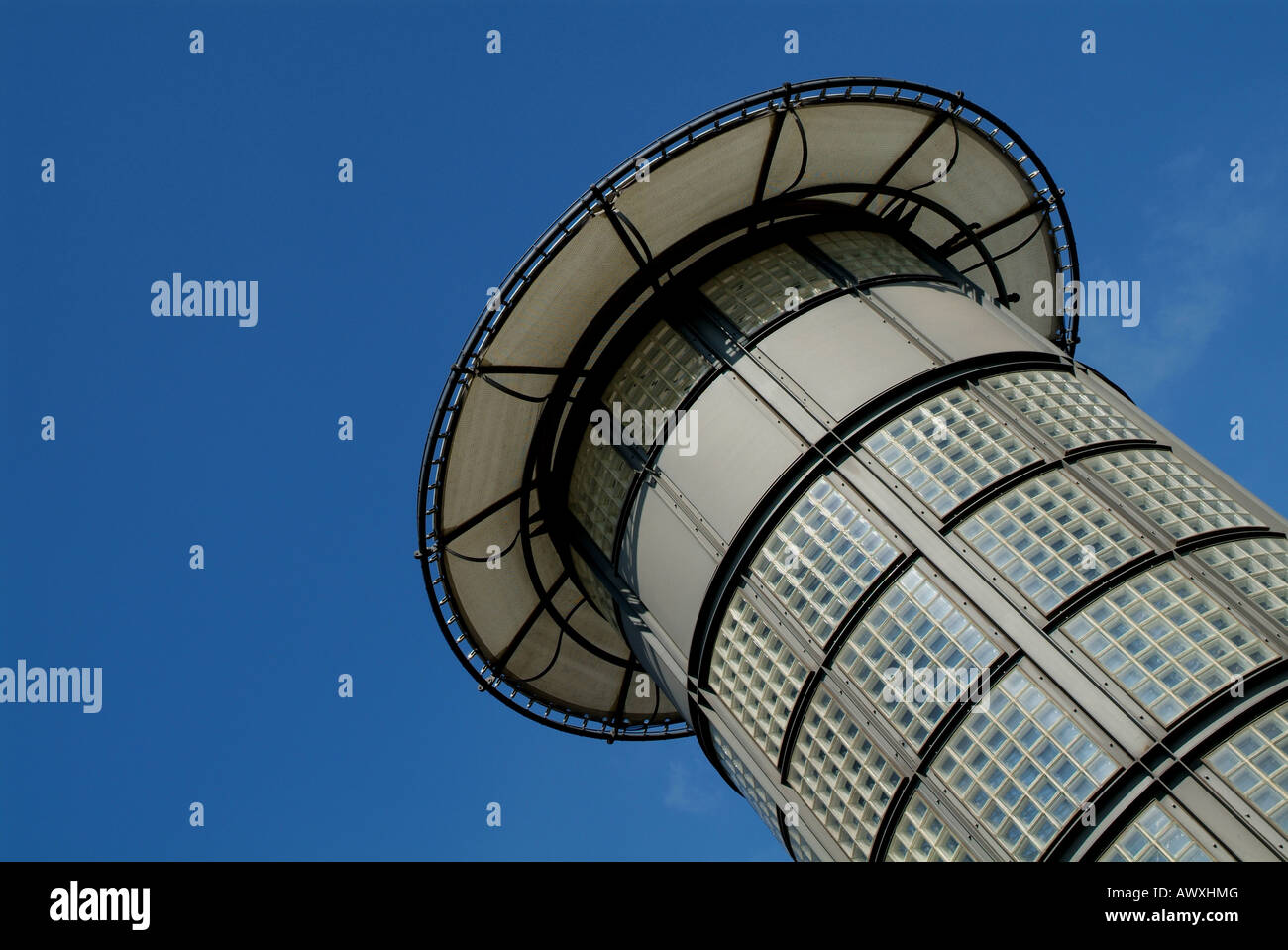 Glass Tower which is part of the Inland Revenue Building in Nottingham ...