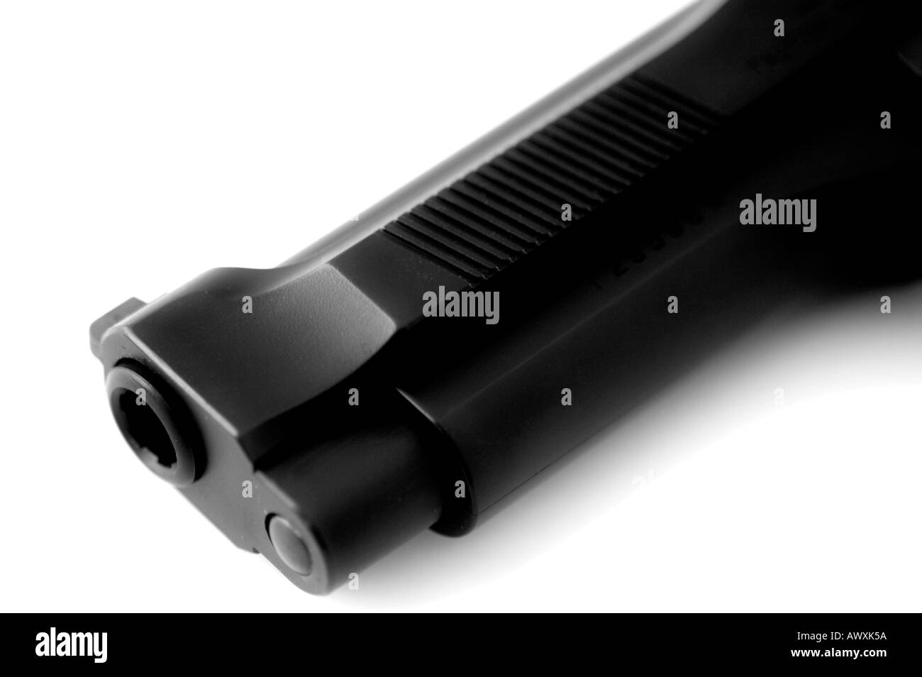 Personal gun use Black and White Stock Photos & Images - Alamy