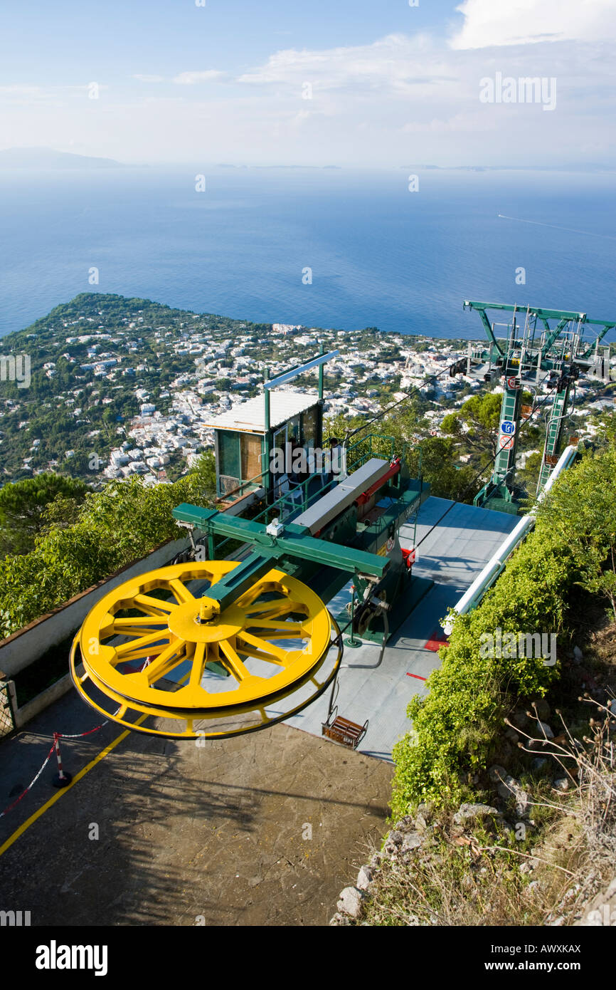 Cable Car Capri Italy Italy