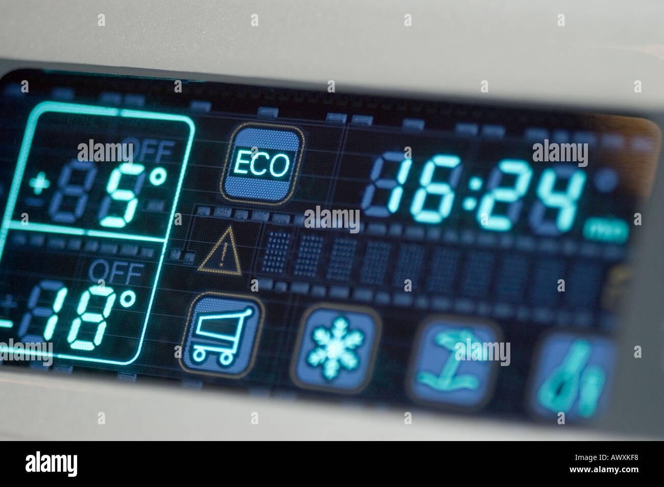 Refrigerator display control panel blue hi-res stock photography and ...