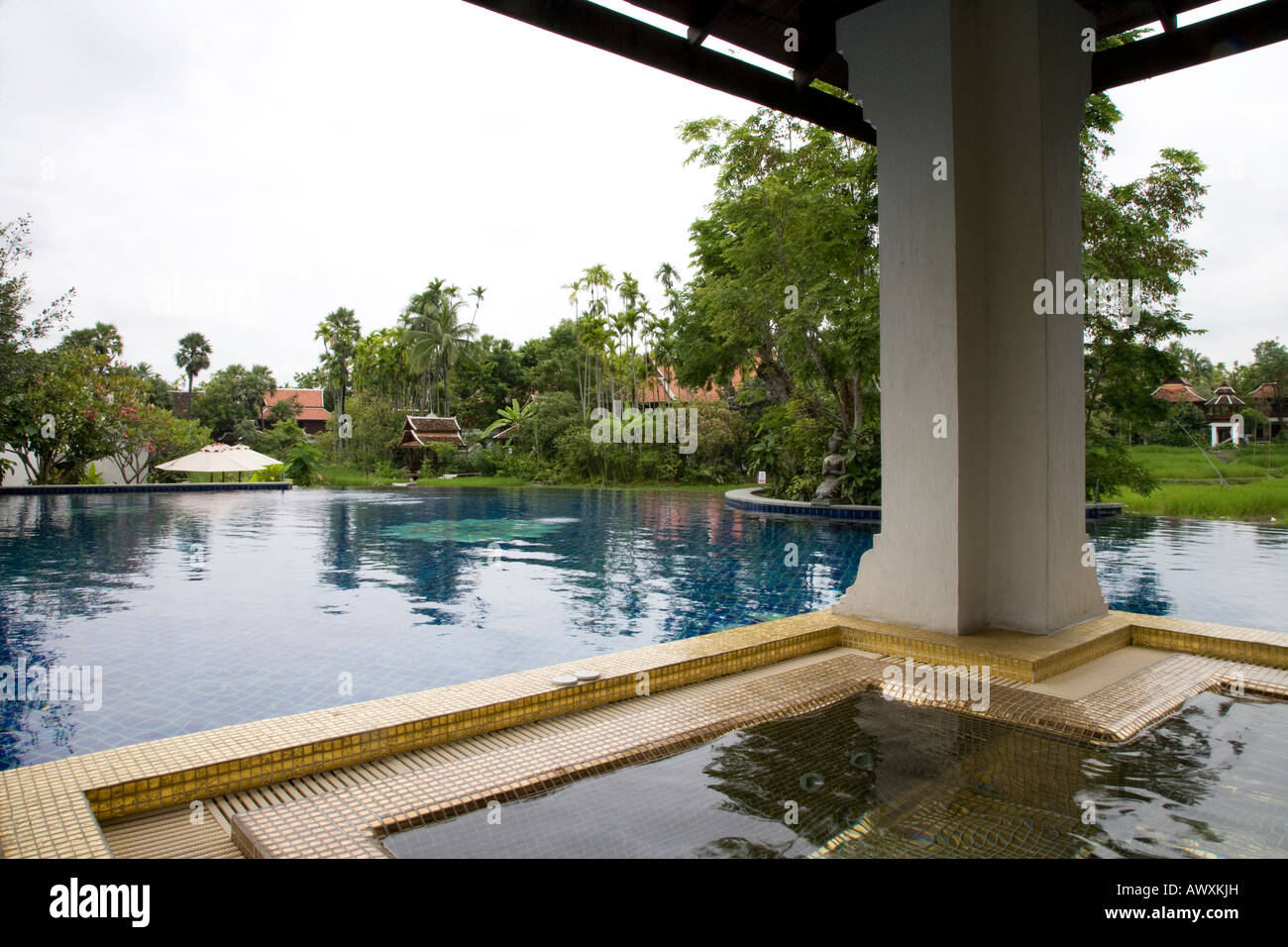 Thailand Chiang Mai Mandarin Oriental Resort Stock Photo - Alamy