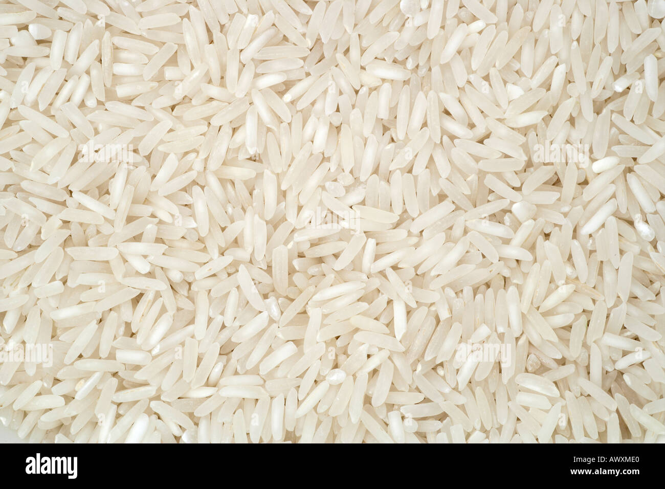 Uncooked Basmati Rice Stock Photo - Alamy