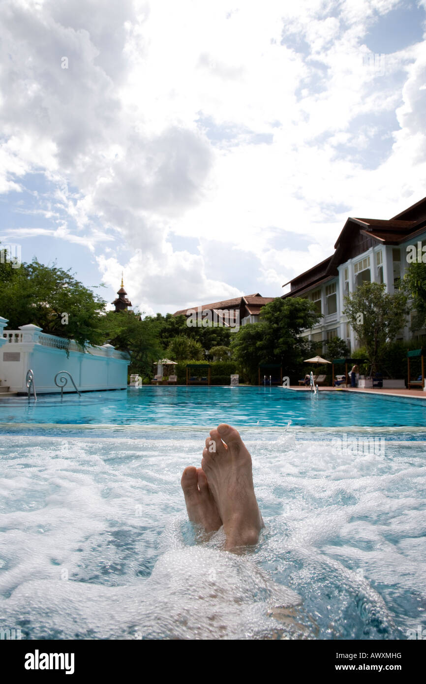 Thailand Chiang Mai Mandarin Oriental Resort MODEL RELESE 1044 Stock ...