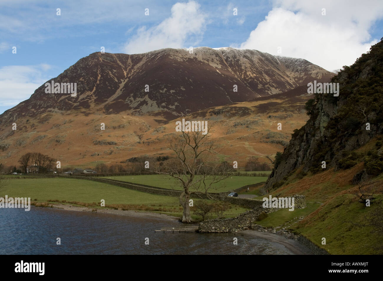 Grasmoor near Crummock Water Lake District Cumbria Stock Photo - Alamy
