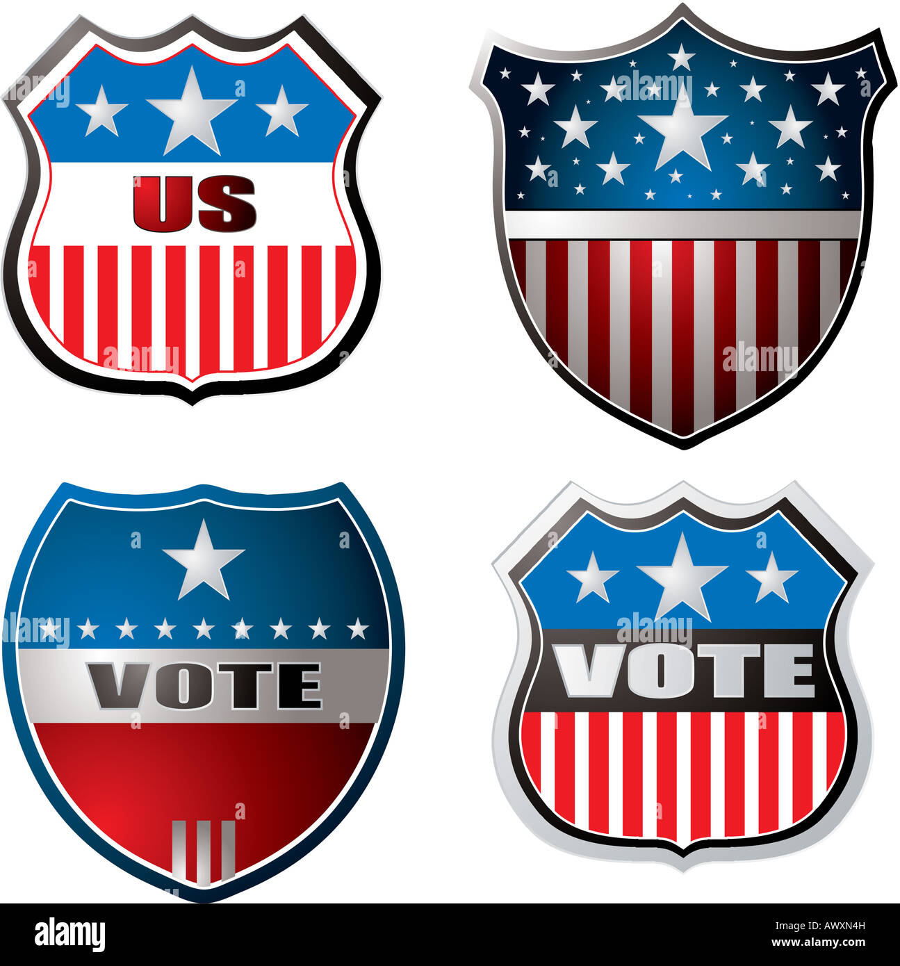 American flag inspired hi-res stock photography and images - Alamy