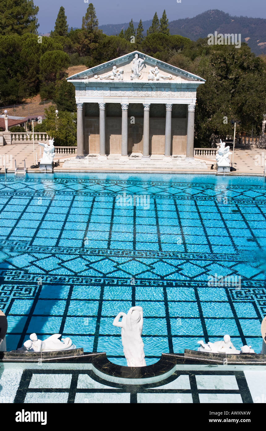 Neptune Pool Hearst Castle San Simeon California USA Stock Photo - Alamy