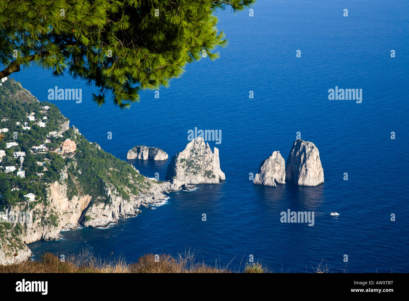 I Faraglioni rocks Capri Italy Stock Photo - Alamy
