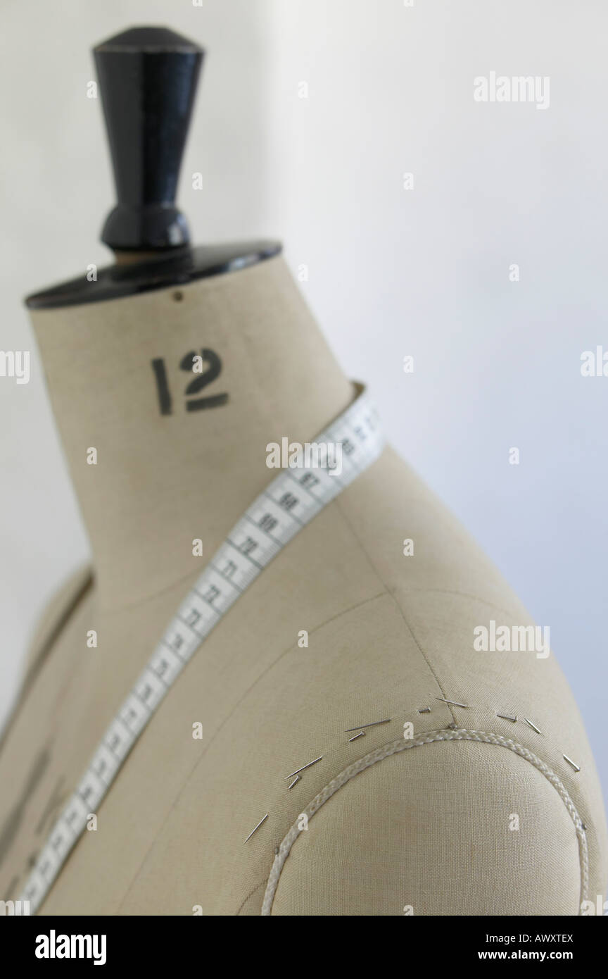 Mannequin indoors, close up, side view Stock Photo - Alamy