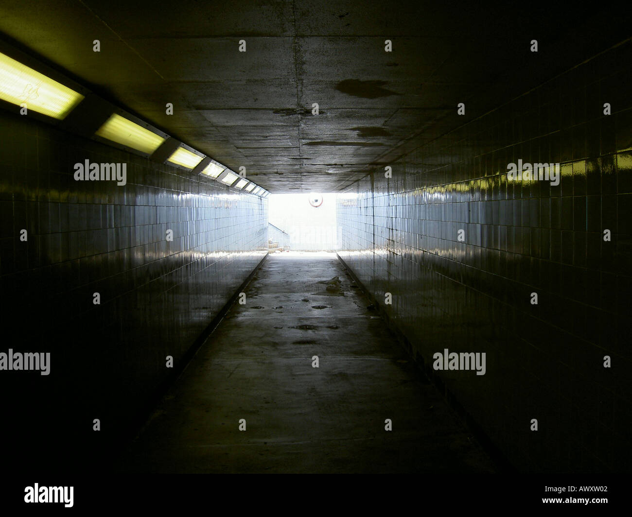 Pedestrian underpass/subway in central London Stock Photo - Alamy