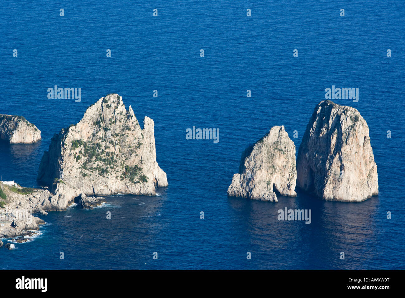 I Faraglioni rocks Capri Italy Stock Photo - Alamy