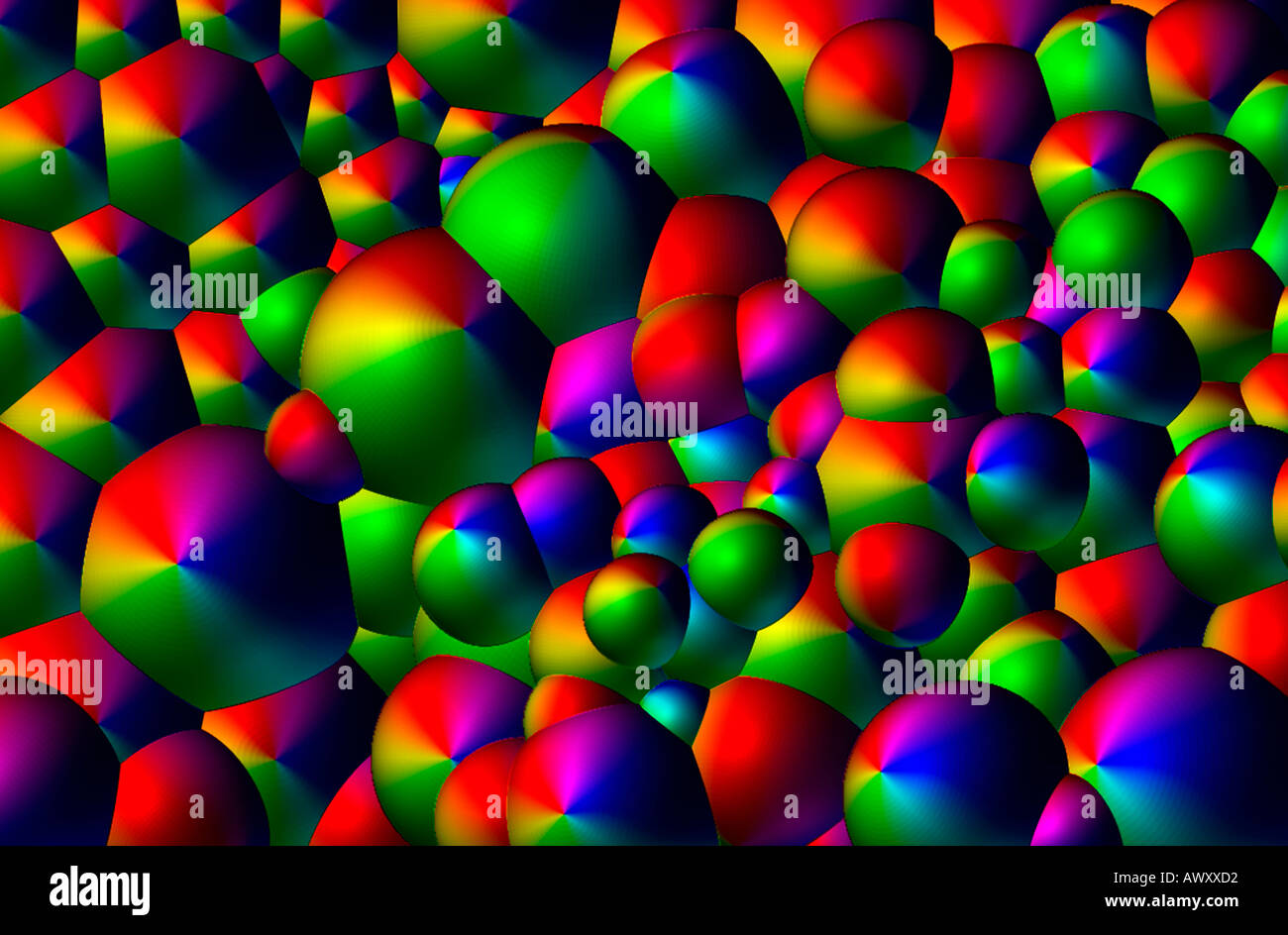 Connected spheres hi-res stock photography and images - Alamy