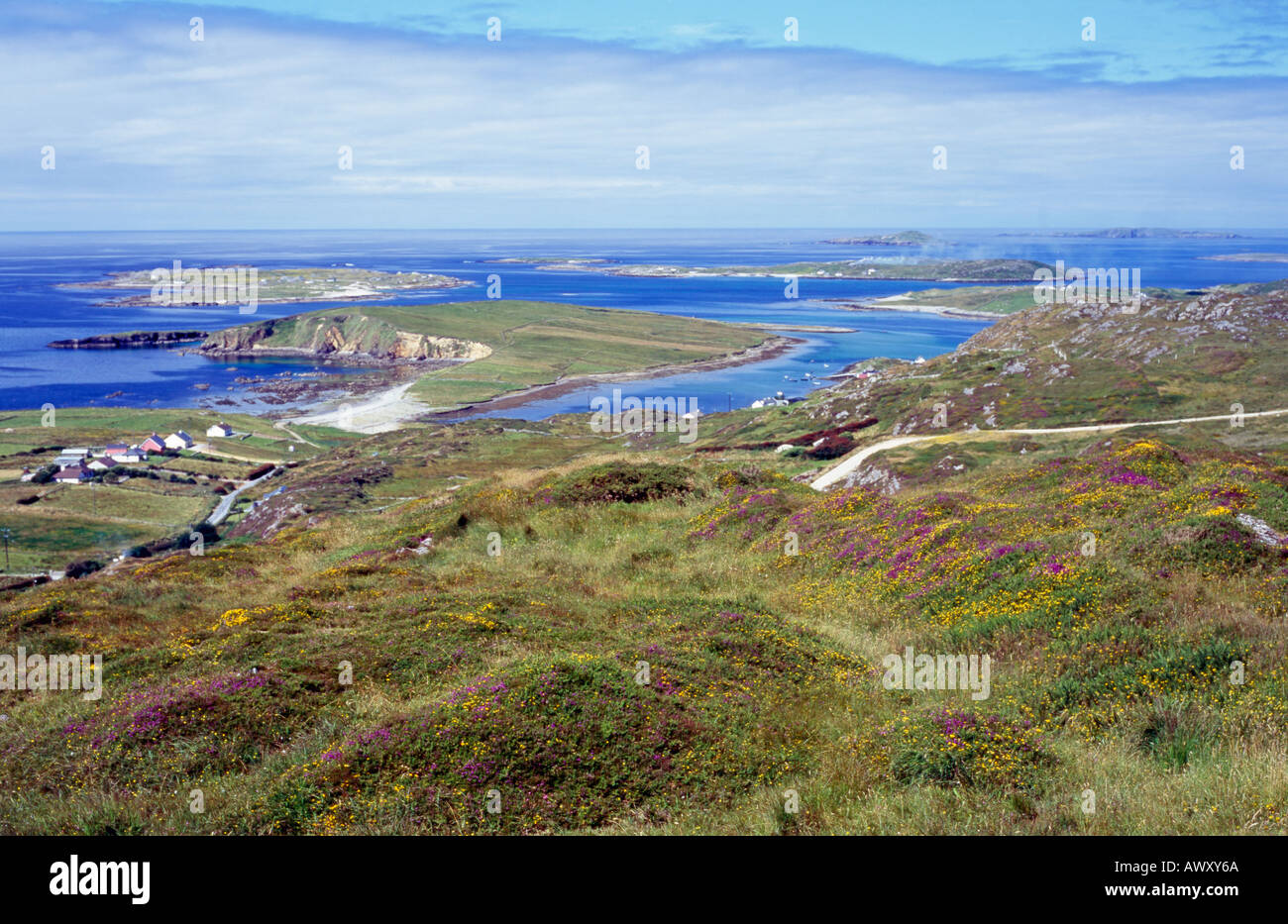 Heathland rocky inlets calm hi-res stock photography and images - Alamy