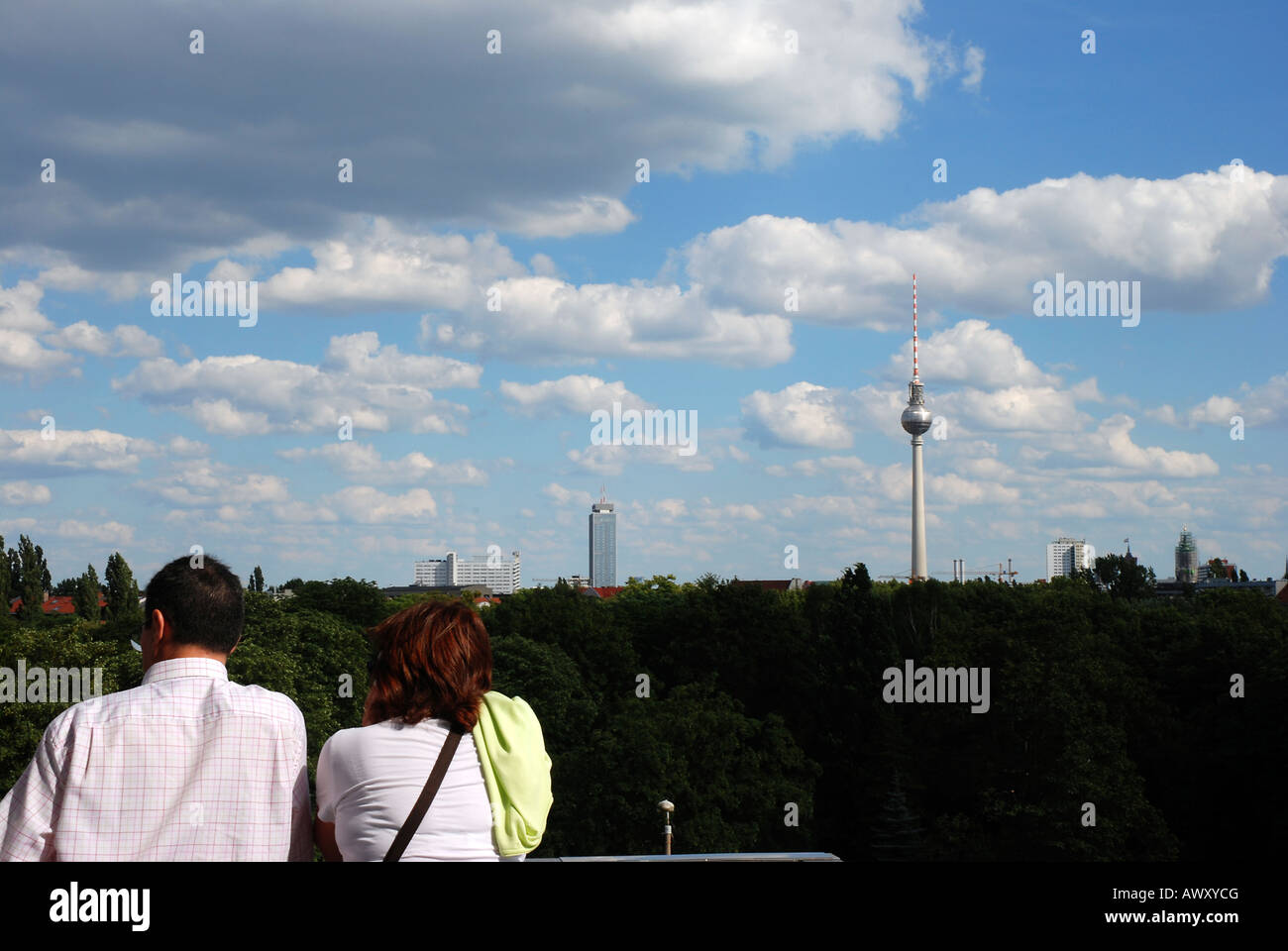Berlin's panoramic landscape Stock Photo - Alamy