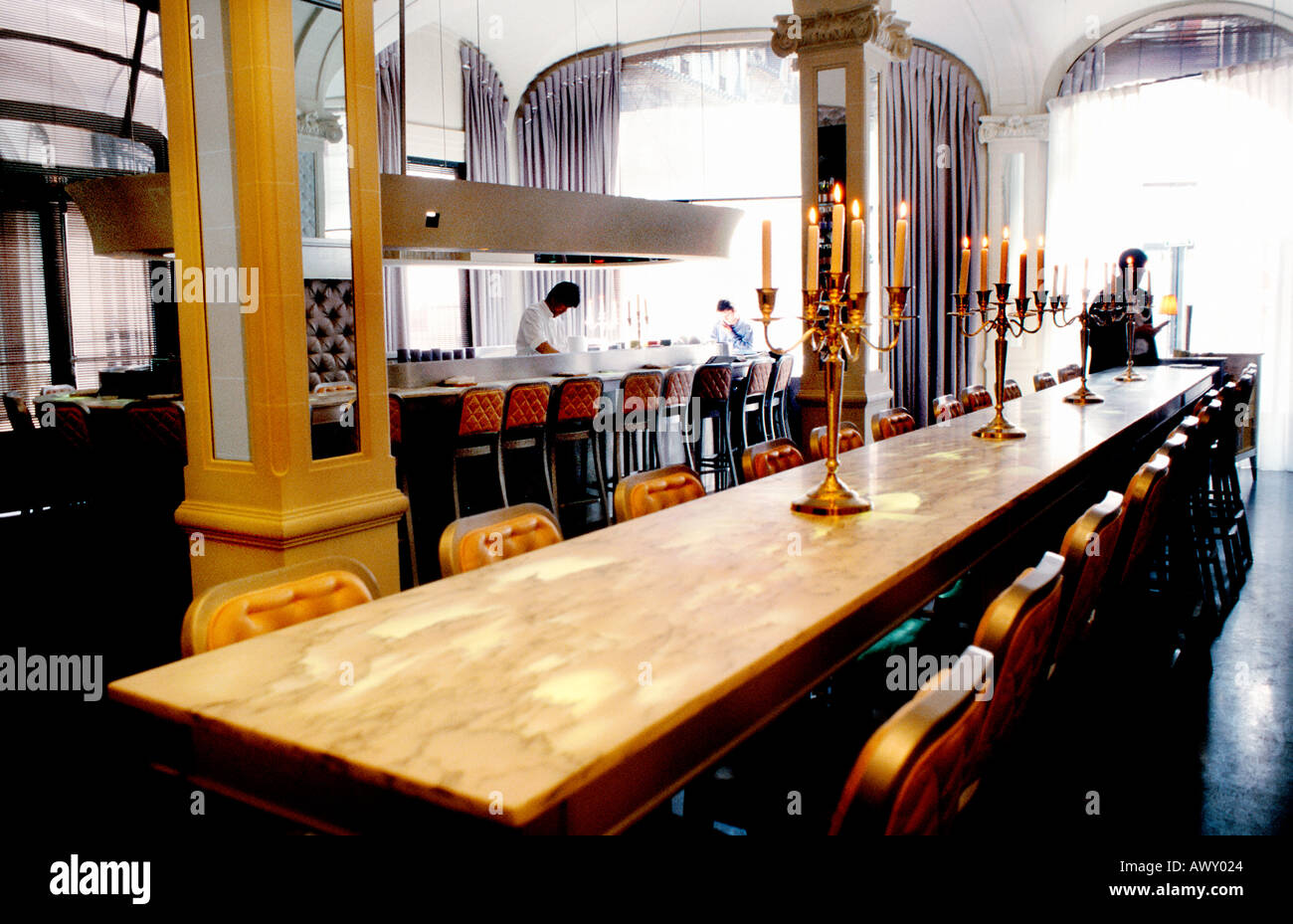 France Paris French Restaurant Trendy Designed by Designer Philippe ...