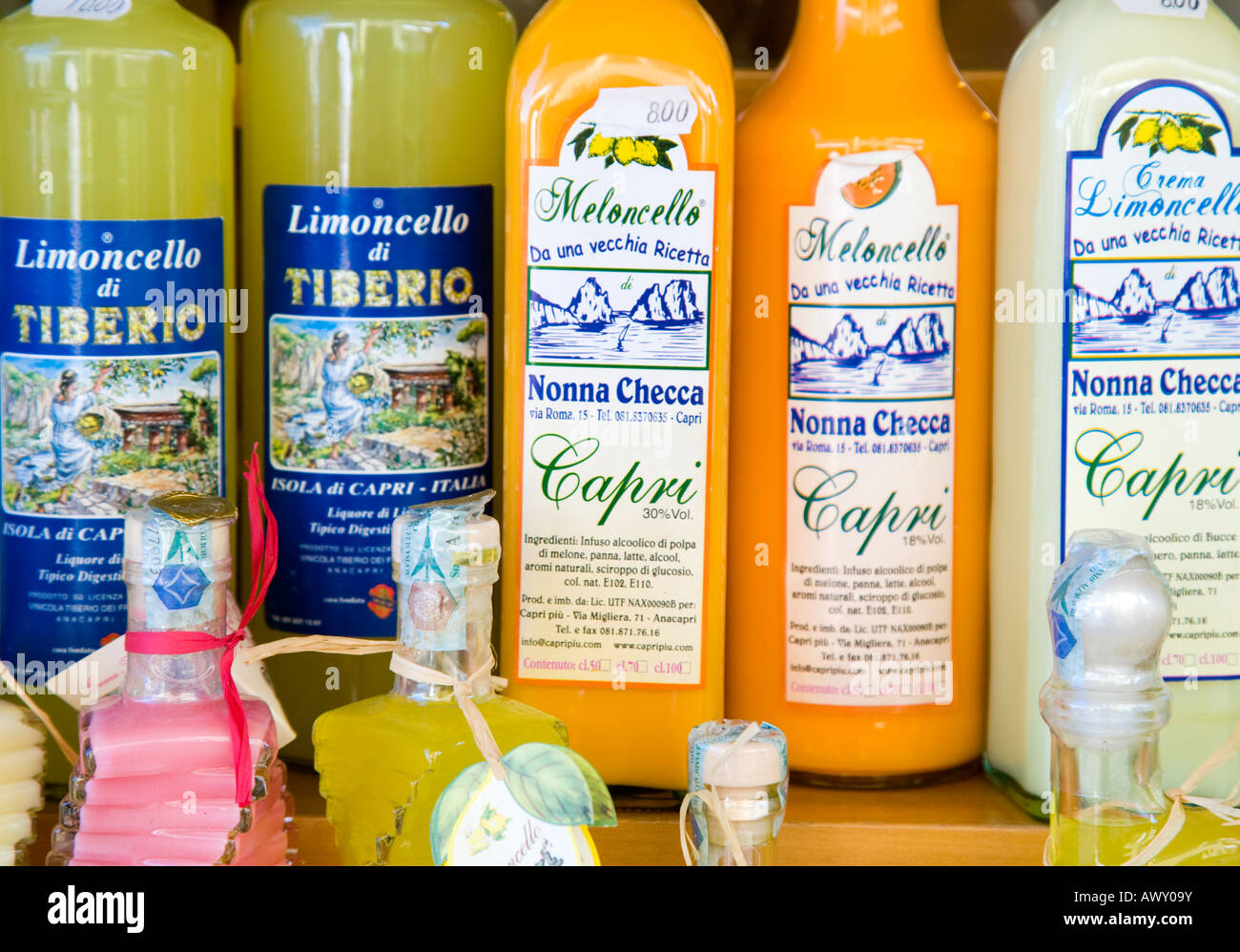 Limoncello capri hi-res stock photography and images - Alamy