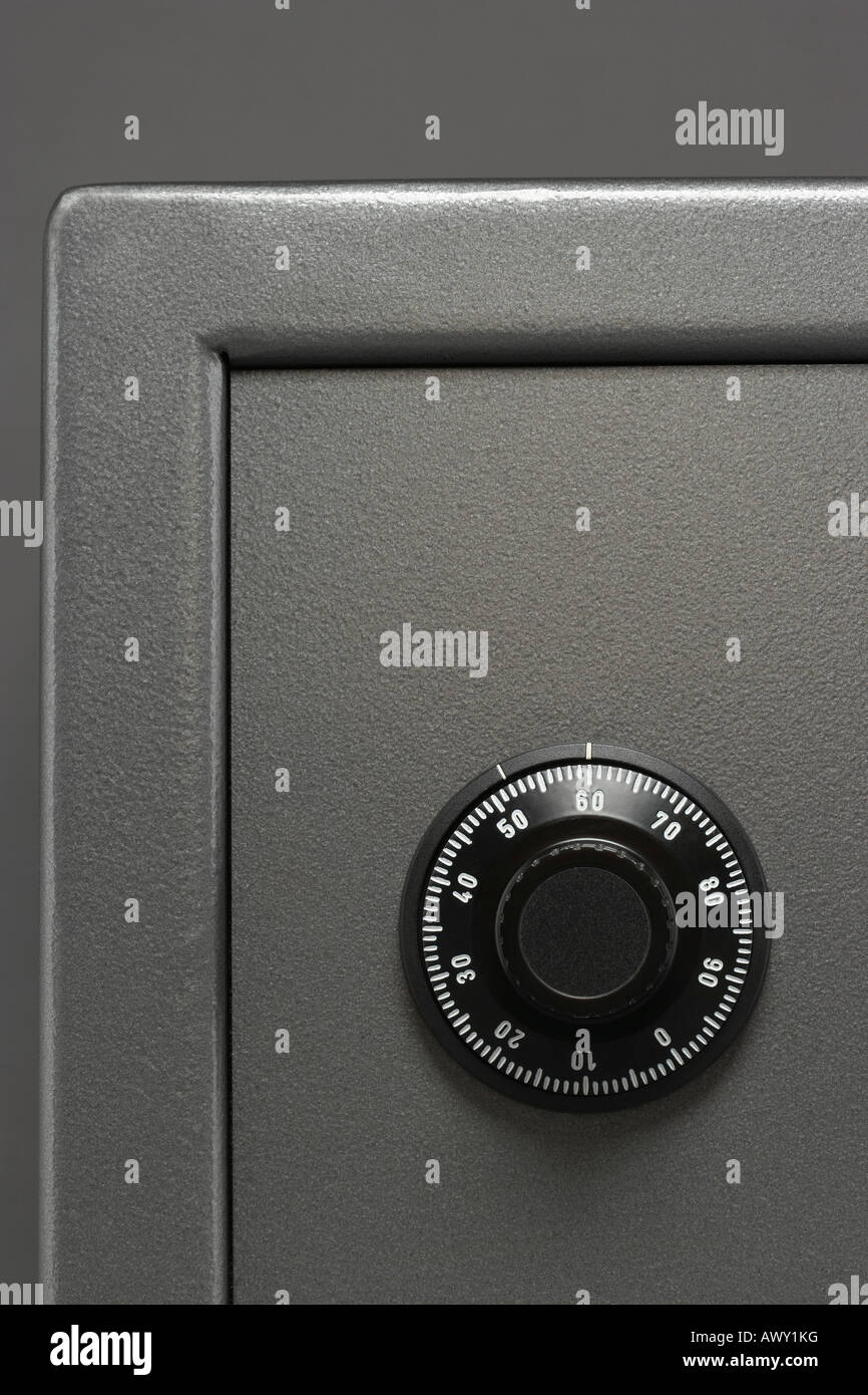 Safe with dial Stock Photo - Alamy