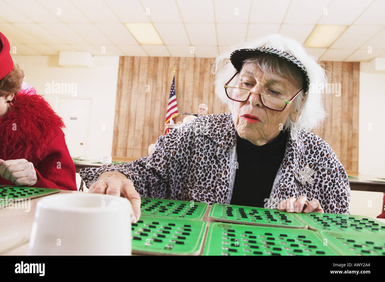 Funny Old People Playing Bingo