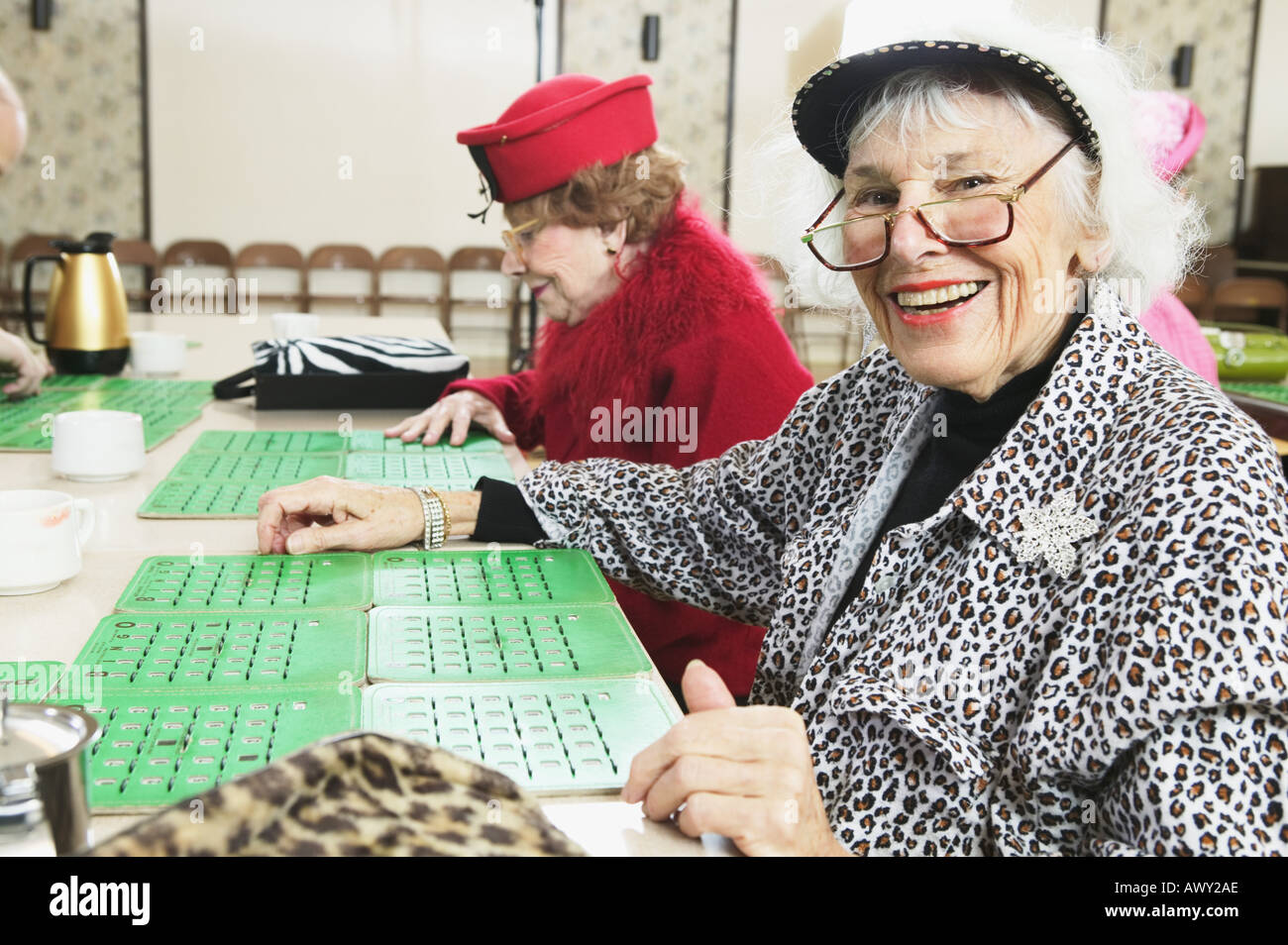 Bingo player hi-res stock photography and images - Alamy
