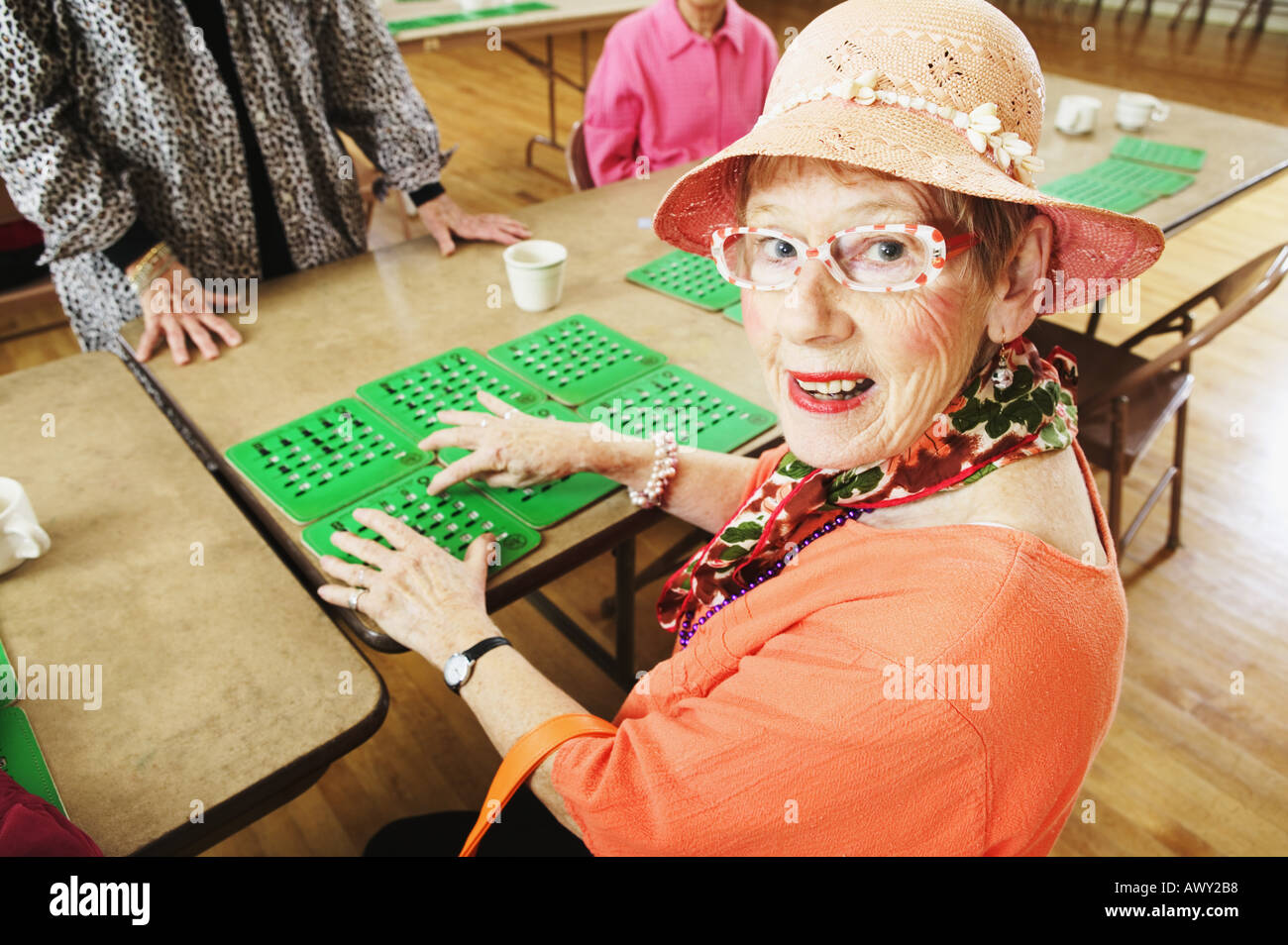 Funny Old People Playing Bingo