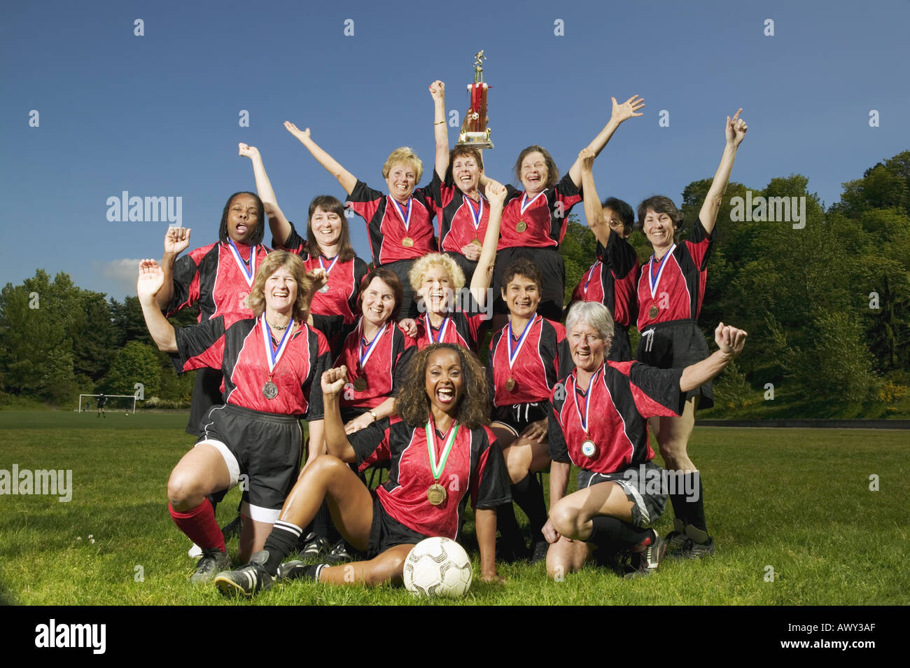 Teams working together uniforms hi-res stock photography and images - Alamy
