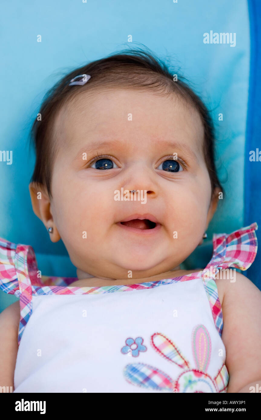Happy baby girl Stock Photo - Alamy