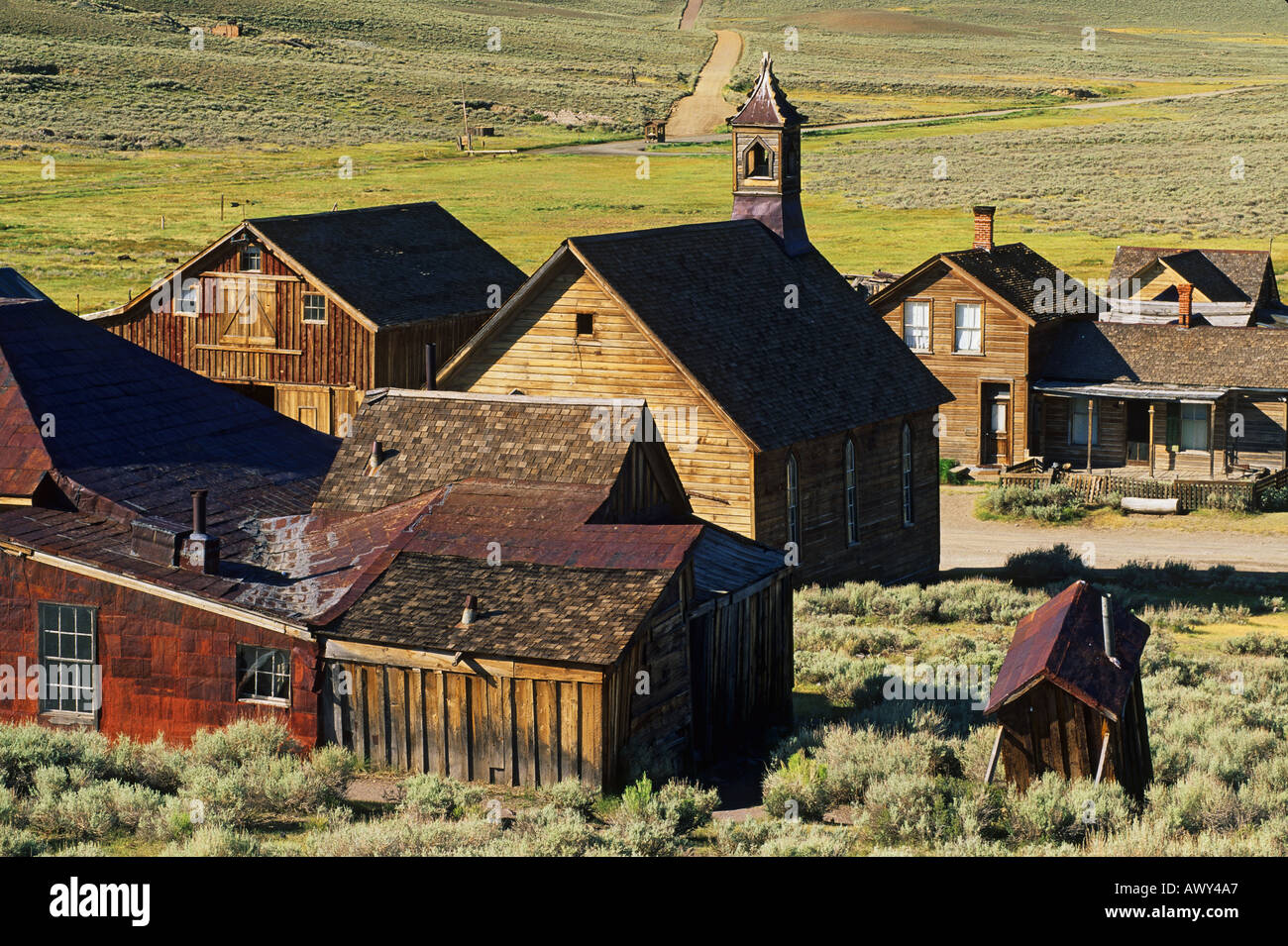 California Bodie State Historic Park ghost town Stock Photo - Alamy