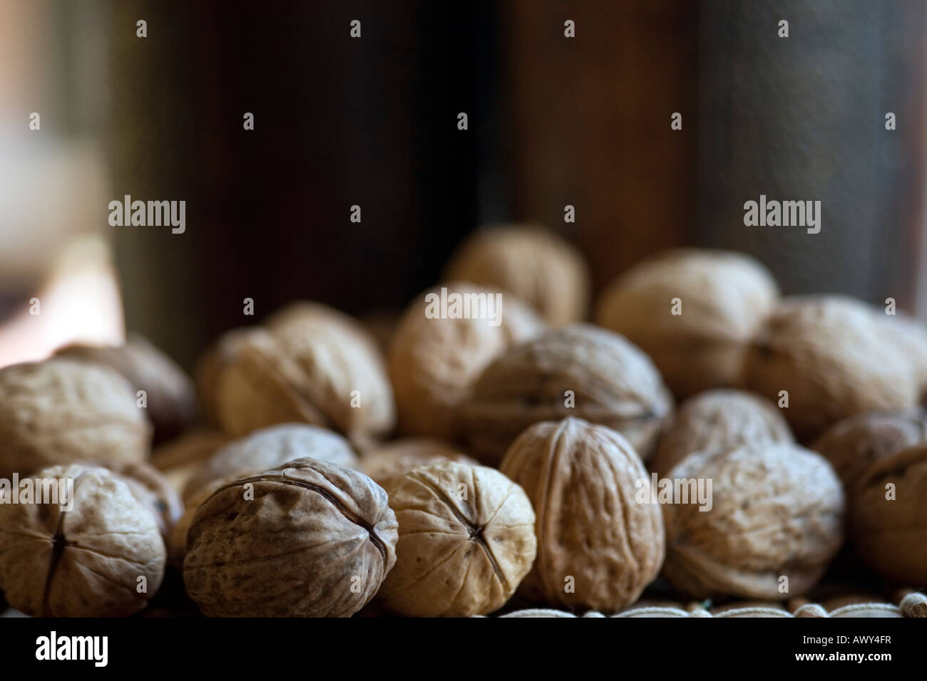Walnut structure hi-res stock photography and images - Alamy