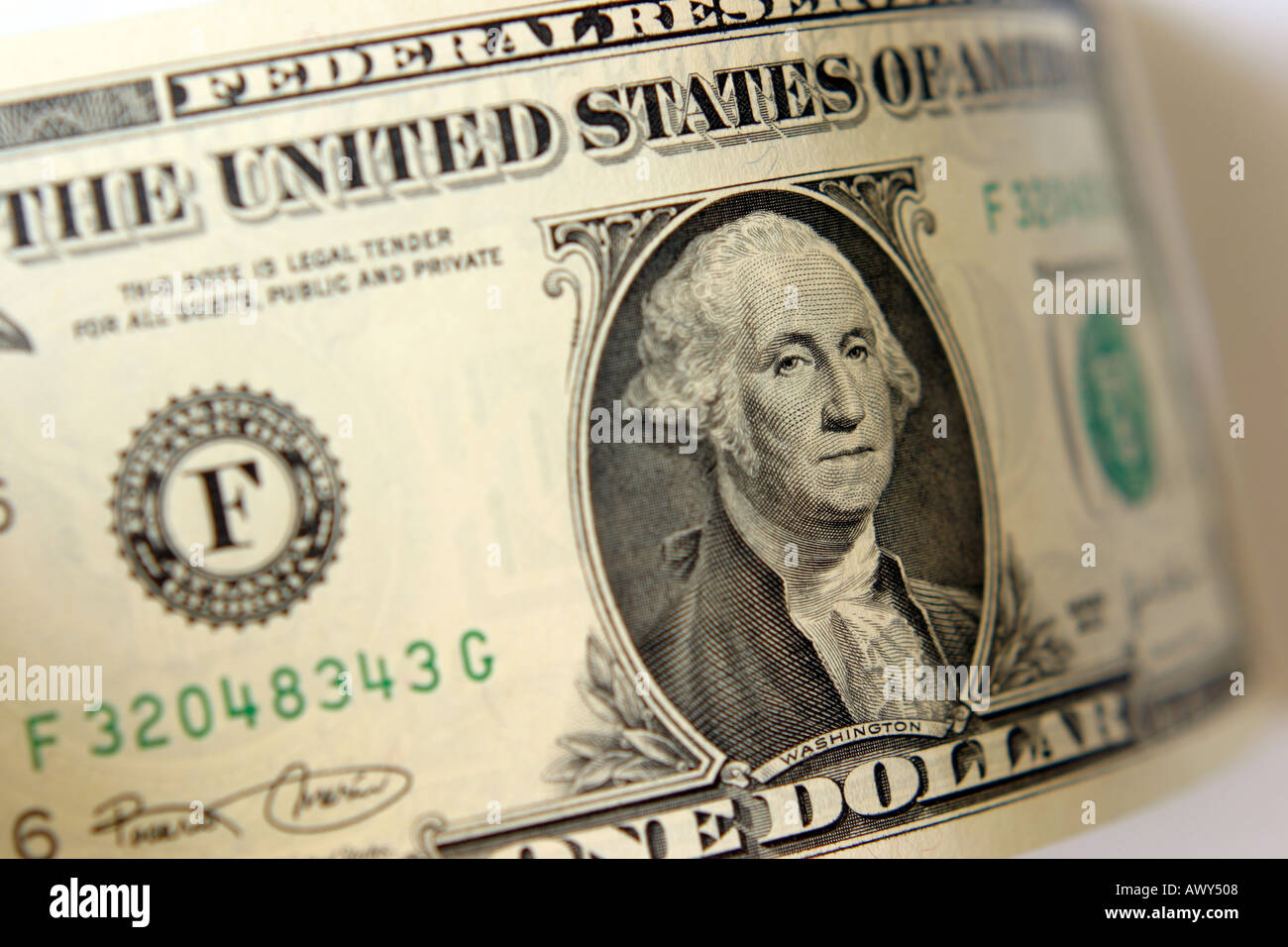 US 1 Dollar note front Stock Photo - Alamy