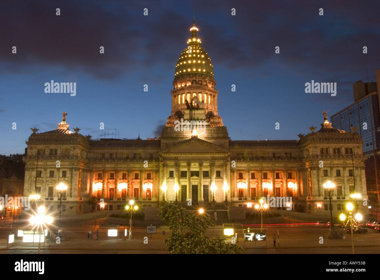 Palacio del Congreso Nacional Buenos Aires Argentina Stock Photo - Alamy