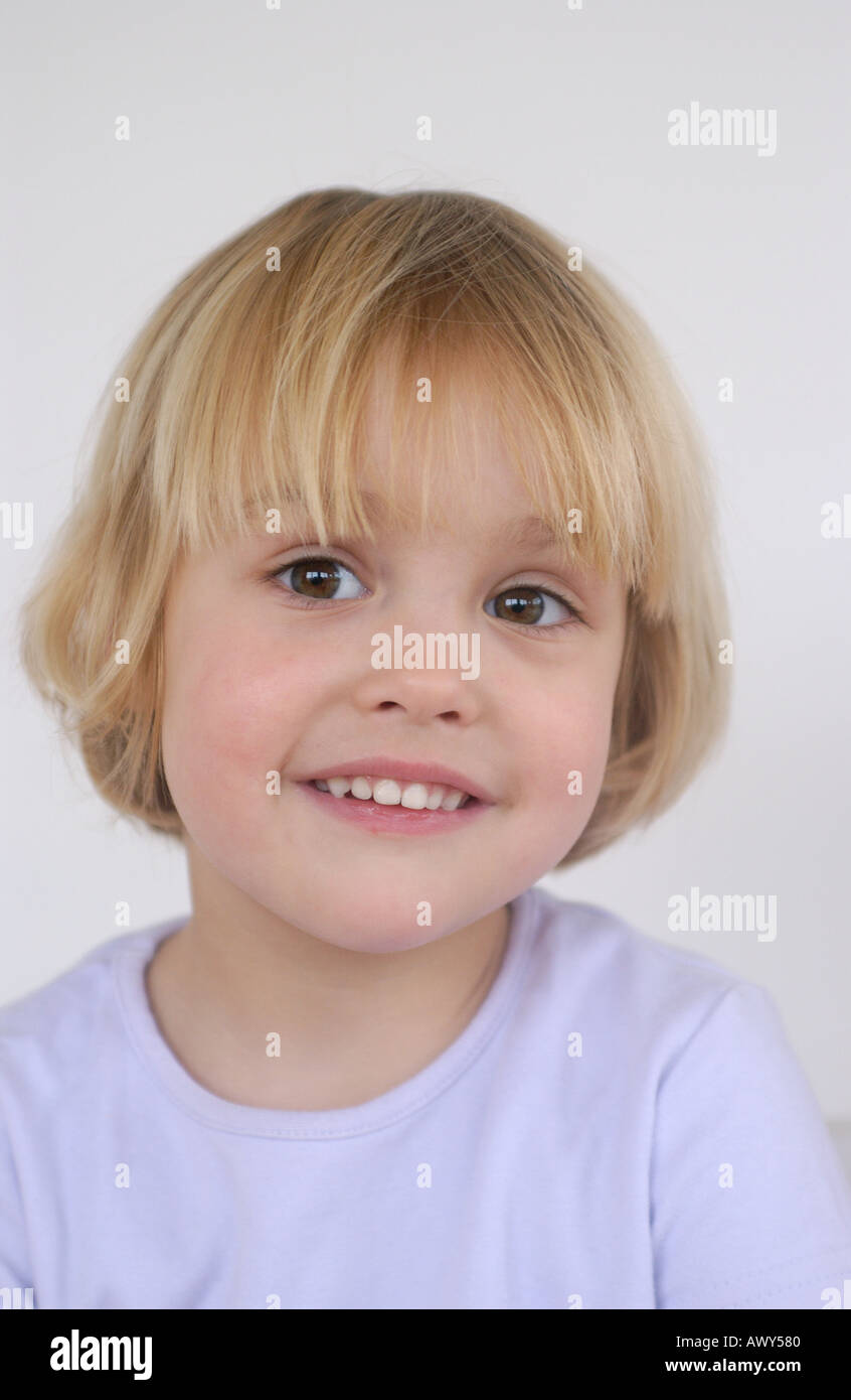 Happy toddler portrait Stock Photo - Alamy