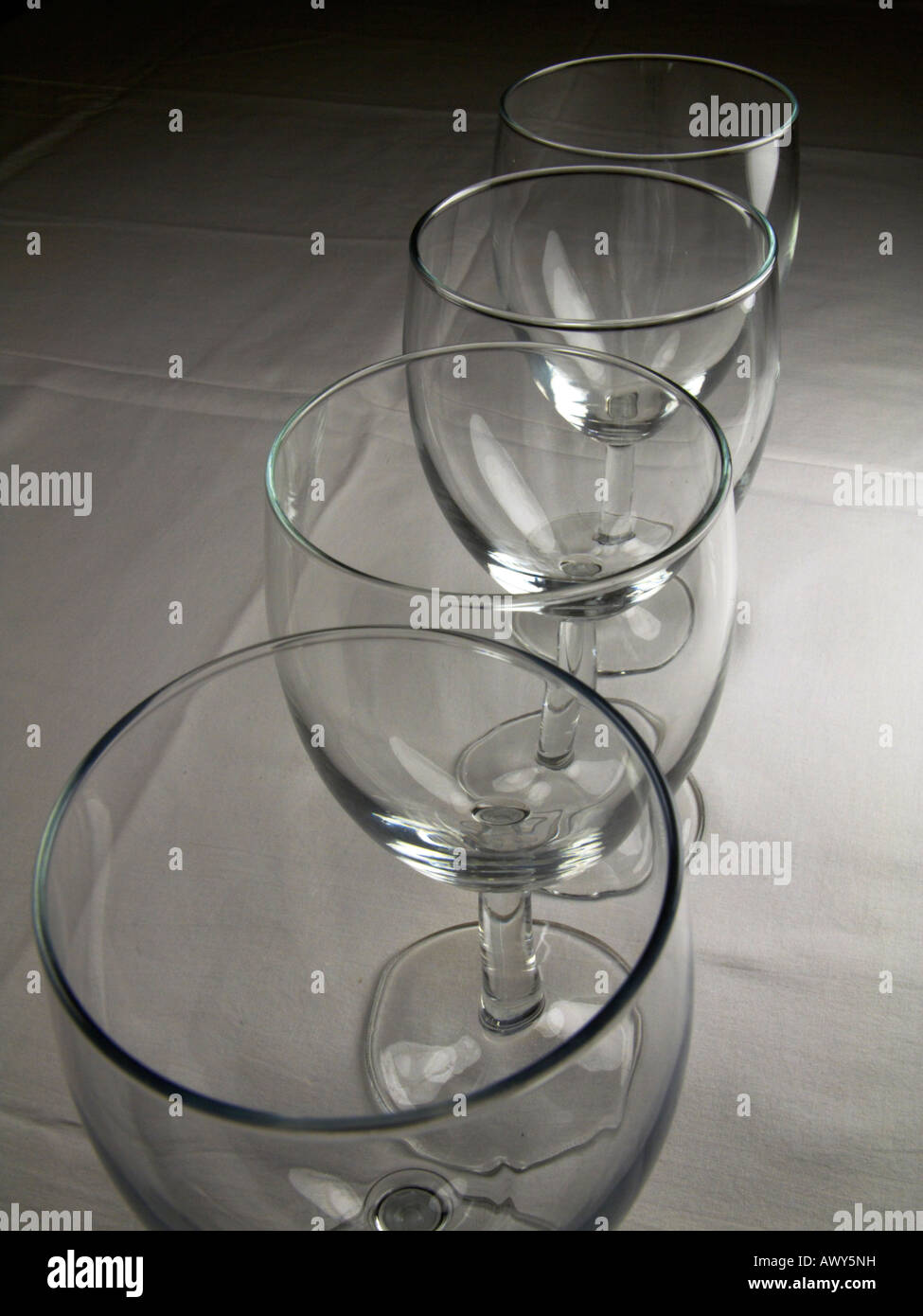 Tableware drinking glasses Stock Photo - Alamy