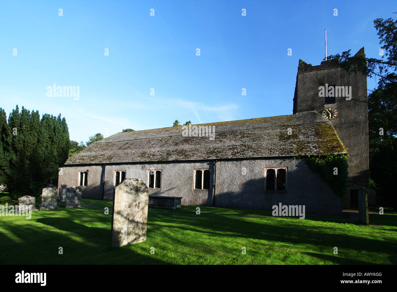 St Oswalds Church, Grasmere.Lake District, England Stock Photo - Alamy